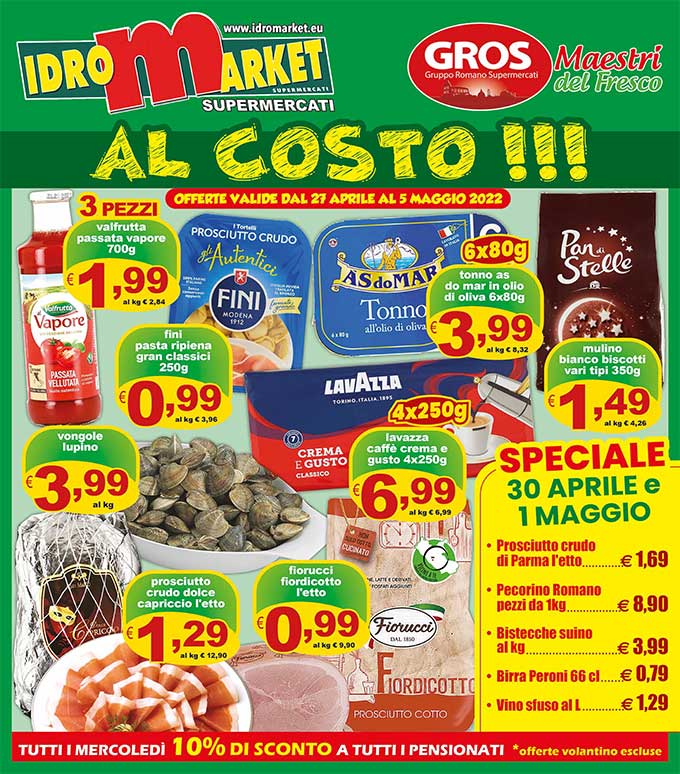 Home Page - Supermercati Idromarket